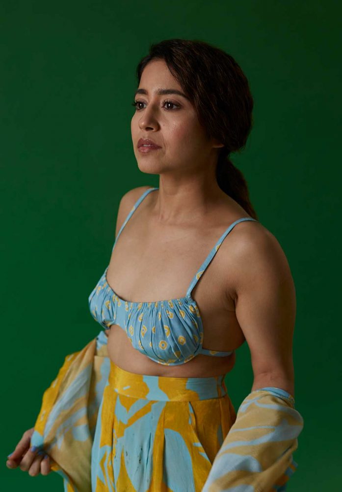 TSUBA BLUE BRALETTE – Yam India