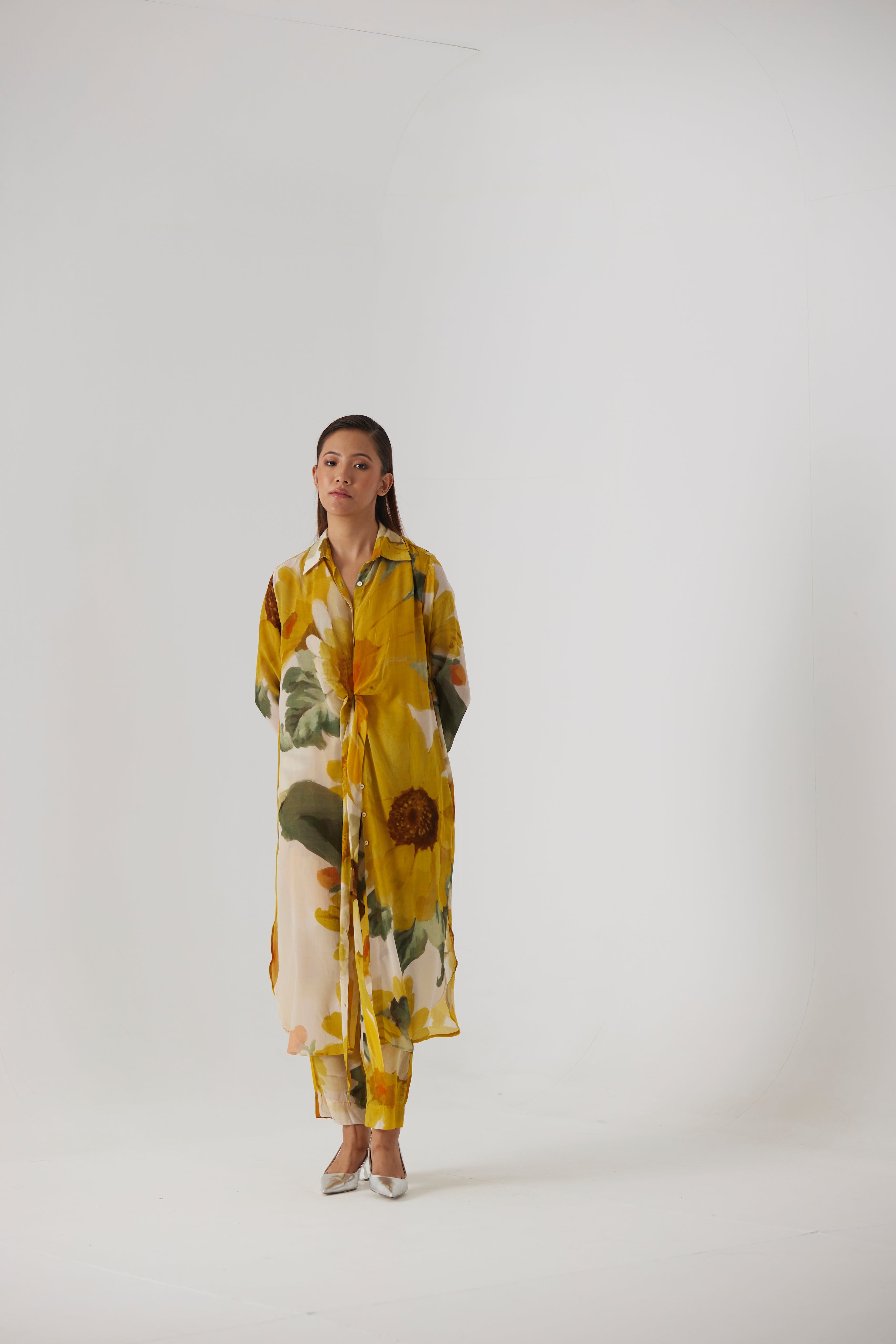 MIMOSA WRAP KURTA SET – Yam India