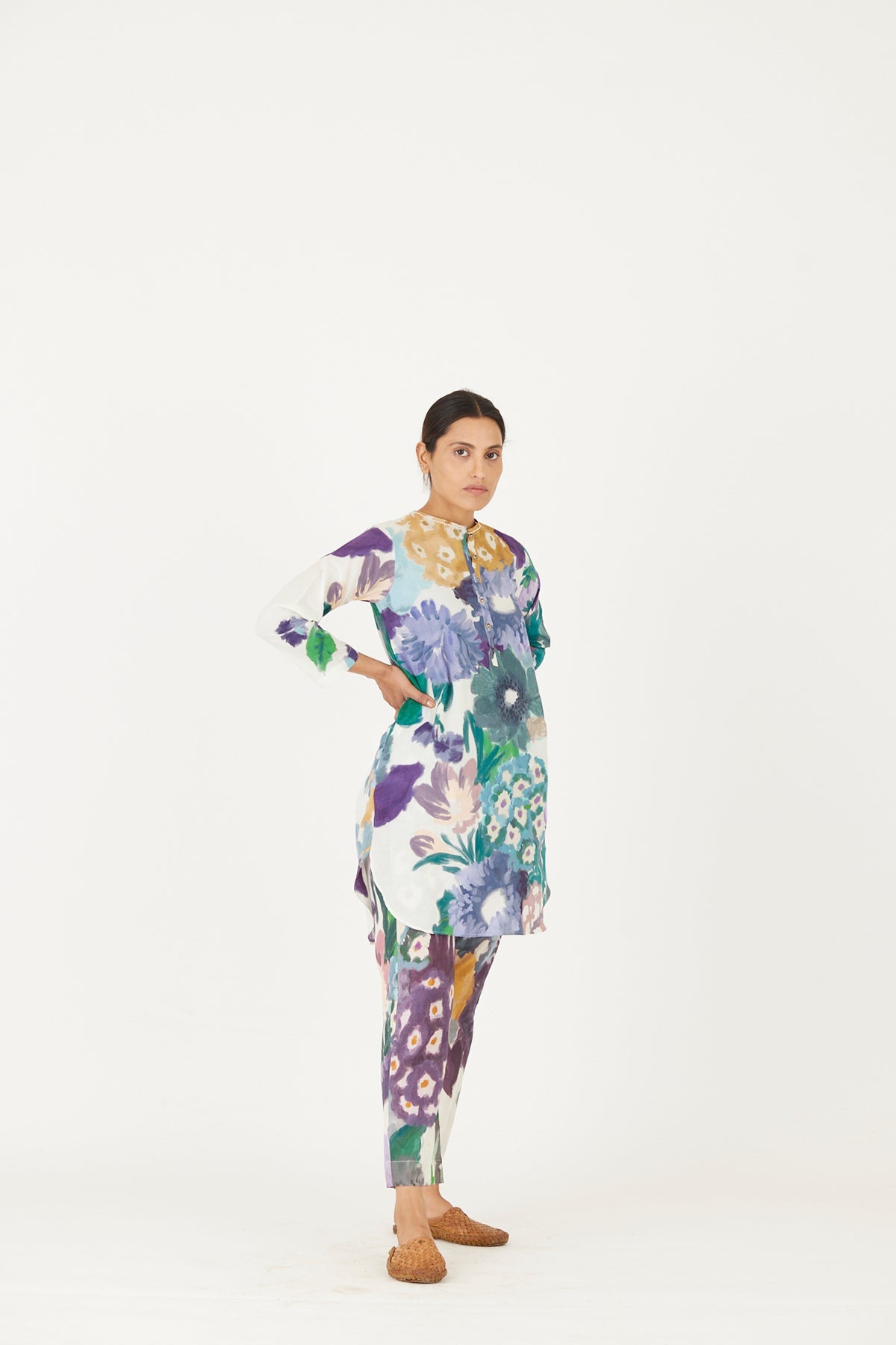 MARA COTTON KURTA SET – Yam India